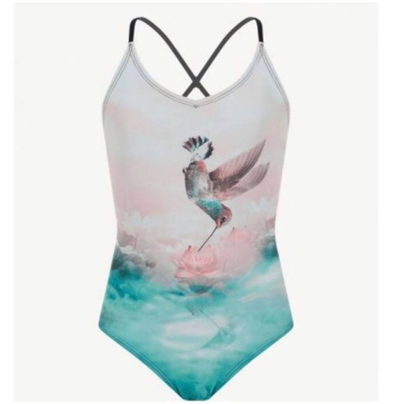 Gossip Girl | Swim | Gossip Girl Swimsuit Hummingbird One Piece Sz 2 ...